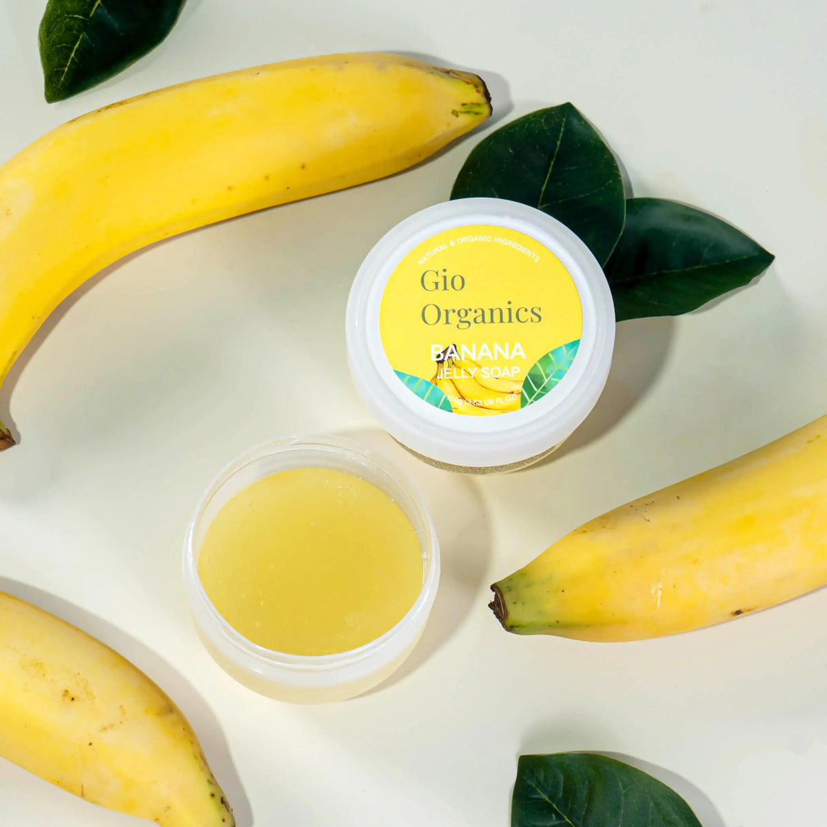 Banana Jelly Soap | Hydrate, Brighten & Revitalize Your Skin – Gio Organics
